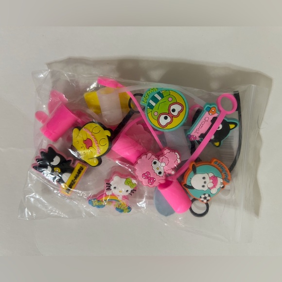 Amazon | Accessories | Hello Kitty Straw Covers For Stanley And Other ...